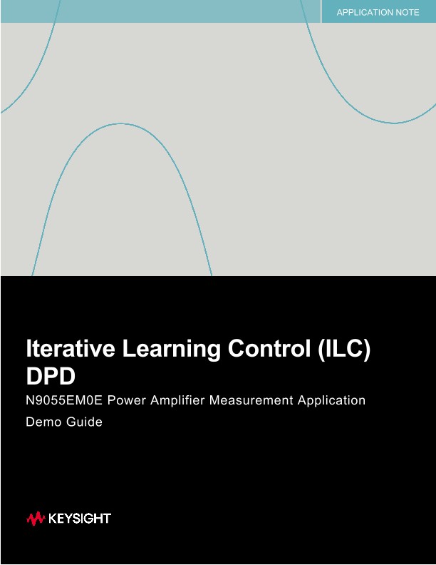 Iterative Learning Control (ILC) DPD PDF Asset Page | Keysight